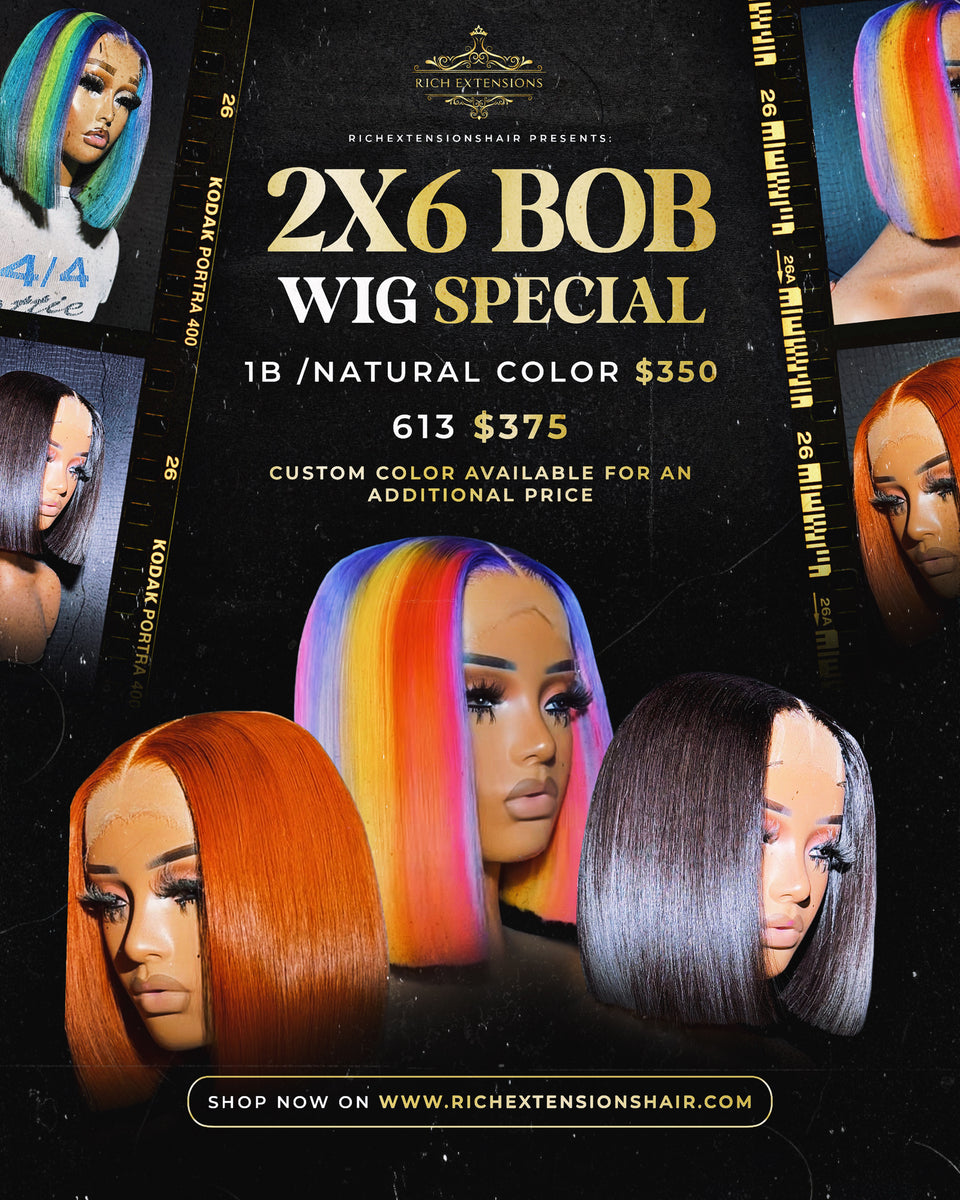 2x6 summer bob special – Rich Extensions Hair